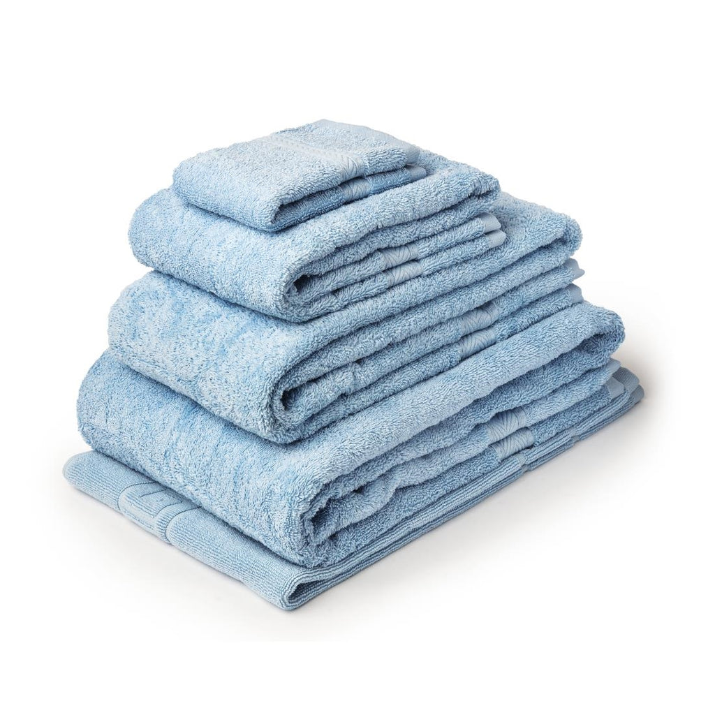 Blue bath towels store