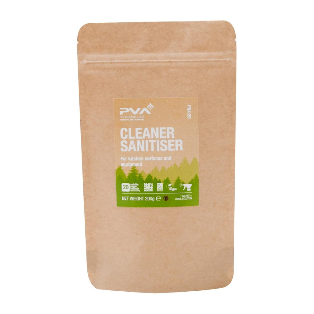 PVA Hygiene Water Soluble Paper Sachets for Triggers Sanitiser (Pack of ...