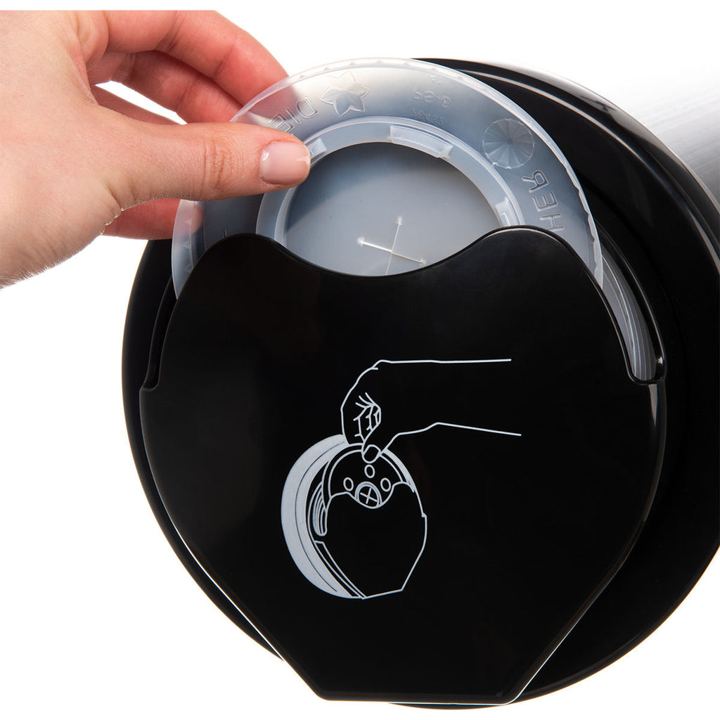 San Jamar L2200C 70-95mm In-Counter Lid Dispenser | Advantage Catering ...