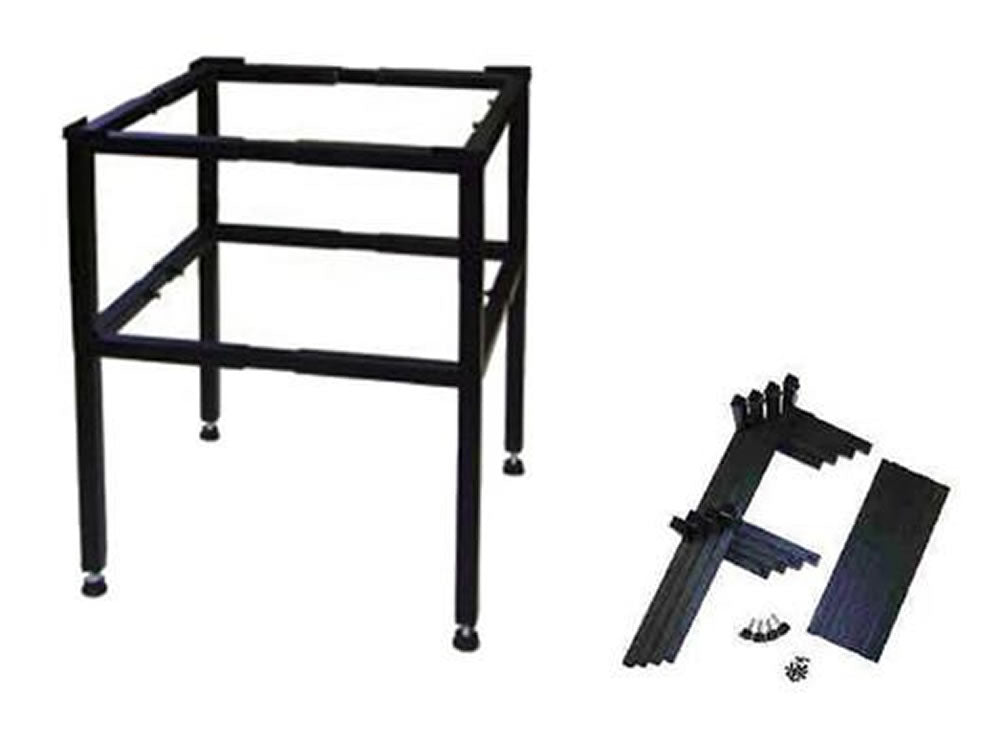 Advantage Black Adjustable Machine Stand | Advantage Catering Equipment