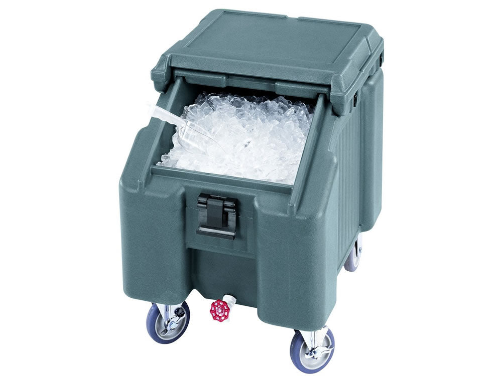 Cambro ICS100L191 45.5kg Sliding Lid Ice Caddy | Advantage Catering ...
