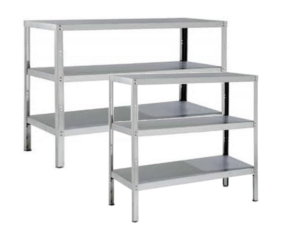 Parry 400mm Deep Stainless Steel 3 Tier Storage Rack | Advantage ...