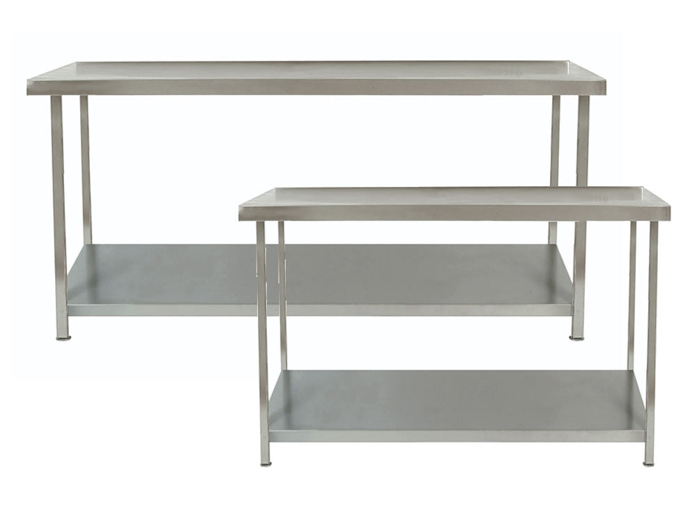 Parry 700mm Deep Stainless Steel Table 1 Undershelf Range | Advantage ...