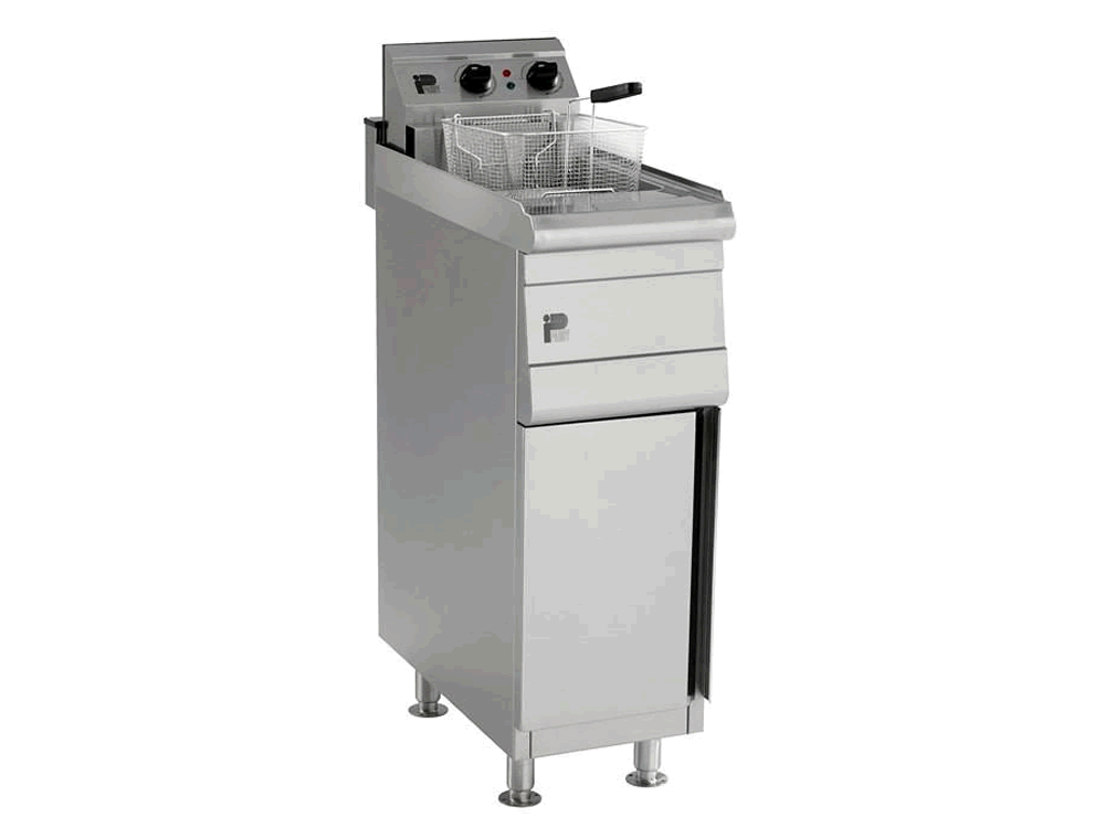 Parry NPSPF9 Single Basket Pedestal Electric Fryer | Advantage Catering ...
