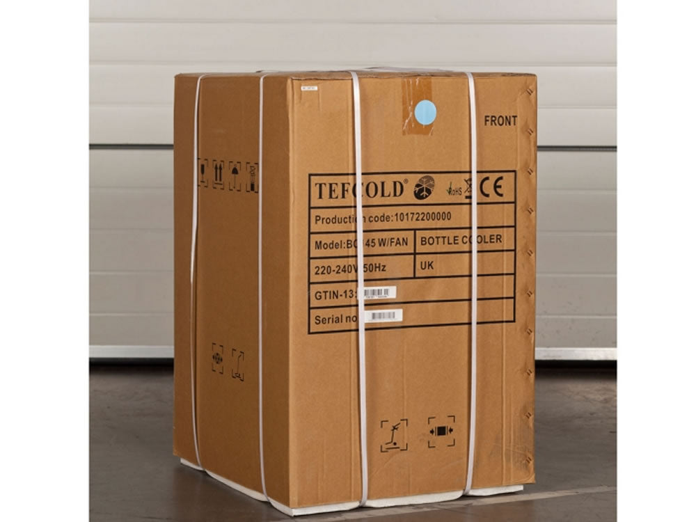 Tefcold BC145 109 Ltr Single Glass Door Merchandiser | Advantage ...